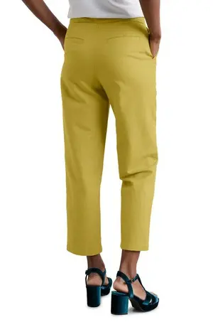 SEASALT CORNWALL Westlin Straight-leg Suit Pants - Lime
