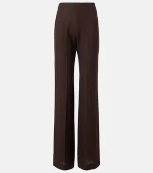 LORO PIANA Loro Piana Timi Flared Linen Pants