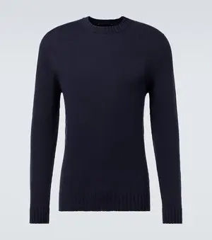 Thom Sweeney Silk Sweater - Blue