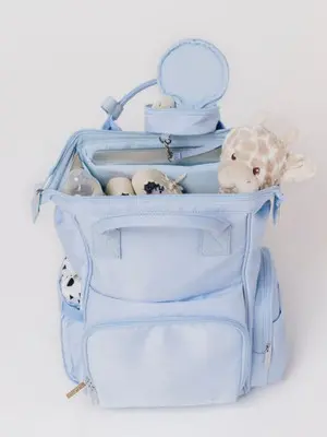AUGUSTNOA Backpack Diaper Bag - Blue