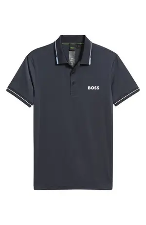 BOSS Paul Pro Active Performance Polo - Dark Blue