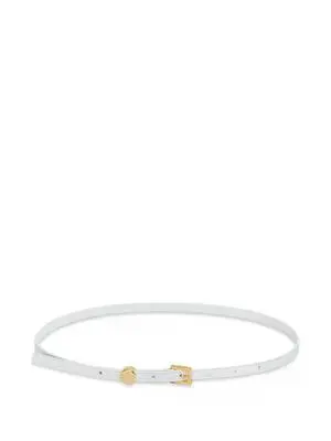 Marni Buckled Belt - White