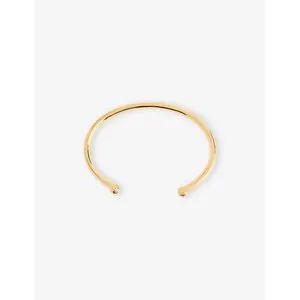 RACHEL JACKSON Yellow -plated Sterling Silver Bangle - Gold