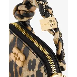 GANNI Nano Bou Leather Pouch