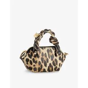 GANNI Nano Bou Leather Pouch