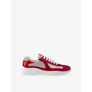 Prada Embroidered Sneakers For Men