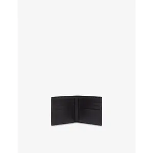 Smythson Panama 6-card Slot Leather Wallet - Navy