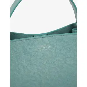 Smythson Ludlow Day Crossbody Bag - Mineral Green