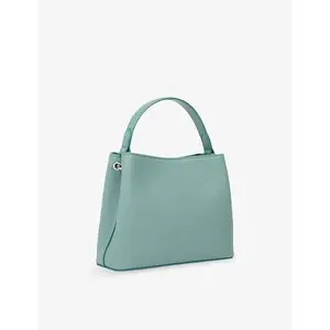 Smythson Ludlow Day Crossbody Bag - Mineral Green