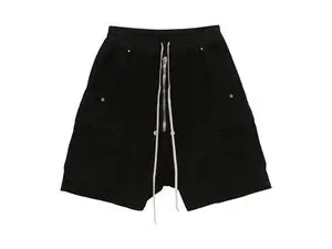 Rick Owens Cotton Cargobela Shorts