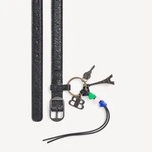 Balenciaga Le City Belt With Charms - Black