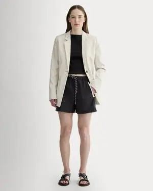 Everlane Anywhere Barrel Short - Black