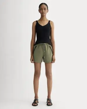 Everlane Anywhere Barrel Short - Olive
