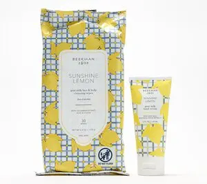 BEEKMAN 1802 Sunshine Lemon 4pc Bath & Body Collection
