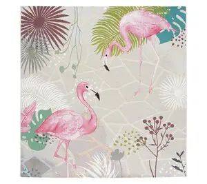 SAFAVIEH Barbados Flamingo Bay 6'-6' X 6'-6' Sq Uare Rug - One-color