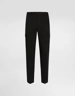 Dolce & Gabbana Cotton Gabardine Cargo Pants