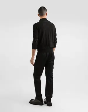 Dolce & Gabbana Cotton Gabardine Cargo Pants