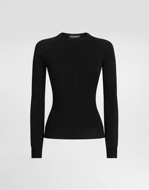 Dolce & Gabbana Viscose Cardigan - Black