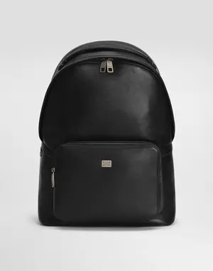 Dolce & Gabbana Calfskin Roma Backpack - Black