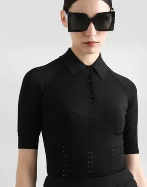 Dolce & Gabbana Viscose Polo-shirt