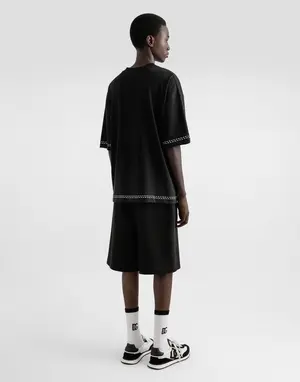 Dolce & Gabbana Cotton Jersey Jogging Shorts