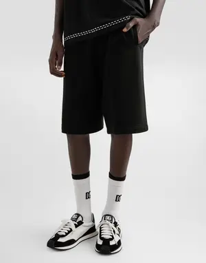 Dolce & Gabbana Cotton Jersey Jogging Shorts
