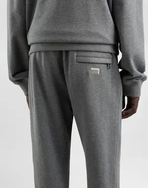 Dolce & Gabbana Stretch Jersey Jogging Pants With Tag