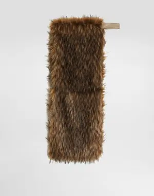Dolce & Gabbana Faux Fur Muff - Multicolor