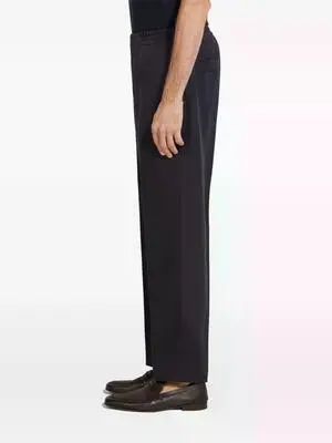 Zegna Oasi Lino Trousers - Blue