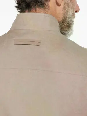 Zegna Oasi Lino Gilet - Neutrals