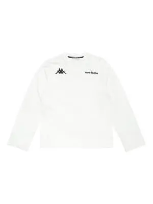 Acne Studios X Kappa Logo T-shirt - White