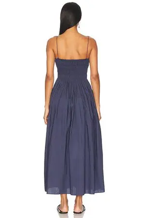 Matteau Shirred Bodice Dress