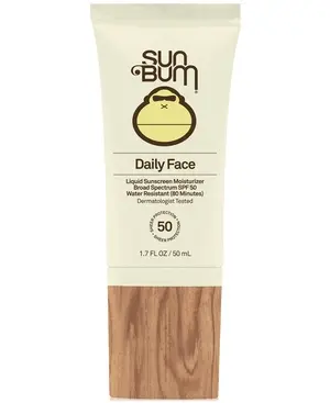 SUN BUM Daily Face Spf 50 Sunscreen - No Color