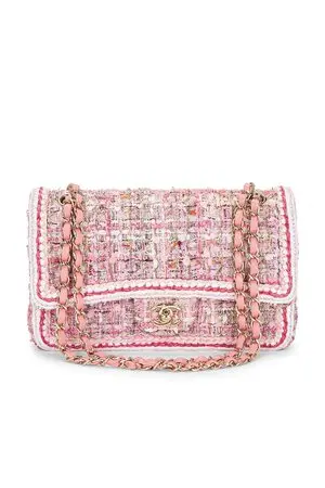Chanel Tweed Double Flap Bag
