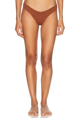 HAIGHT. Leila Bikini Bottom - Mid Brown
