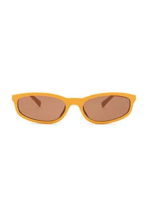 Orange Acetate Sunglasses
