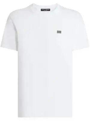 Dolce & Gabbana Logo Plaque T-shirt - White