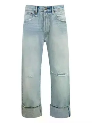 R13 Cuffed X-boyfriend Jeans