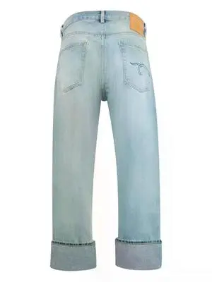 R13 Cuffed X-boyfriend Jeans