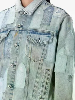 WHO DECIDES WAR Patch-detailing Jacket - Blue