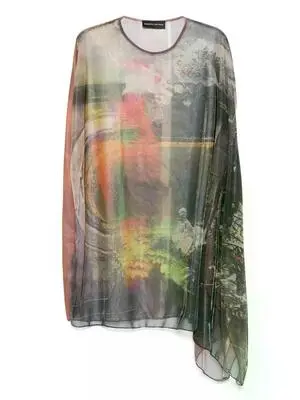 BARBARA BOLOGNA Printed Cape