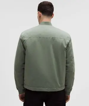 Lululemon Insulated Cotton-blend Bomber Jacket