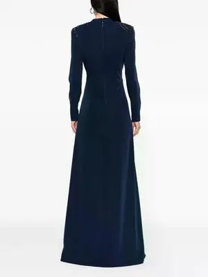 CRISTALLINI Nemesis Maxi Dress - Blue