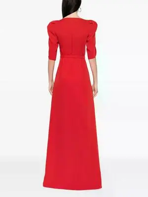 CRISTALLINI Blanca Maxi Dress - Red