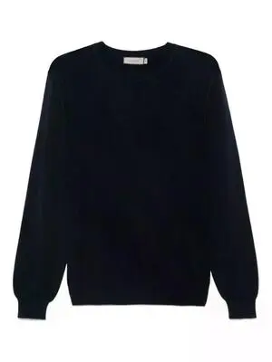 Canali Basket-weave Sweater - Blue