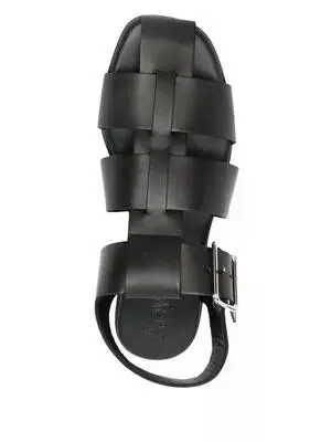AeydĒ Caged Sandals - Black