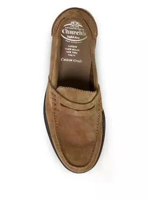 Church's Suede Loafers - Brown