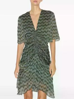 MARANT ETOILE Vivienne Printed Mini Dress