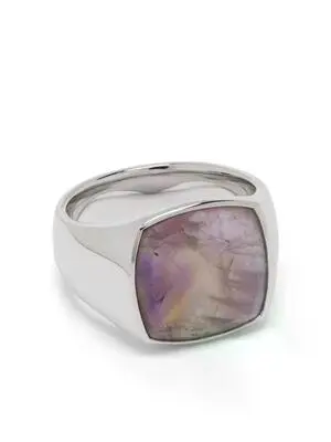 Tom Wood Cushion Sakura Ring - Silver