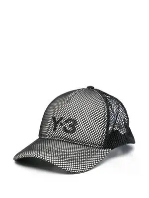 Y3 Logo-print Cap - Black